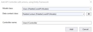 ASP.NET Core Web API Entity Framework Scaffolding - Serkan's MAUI Blog